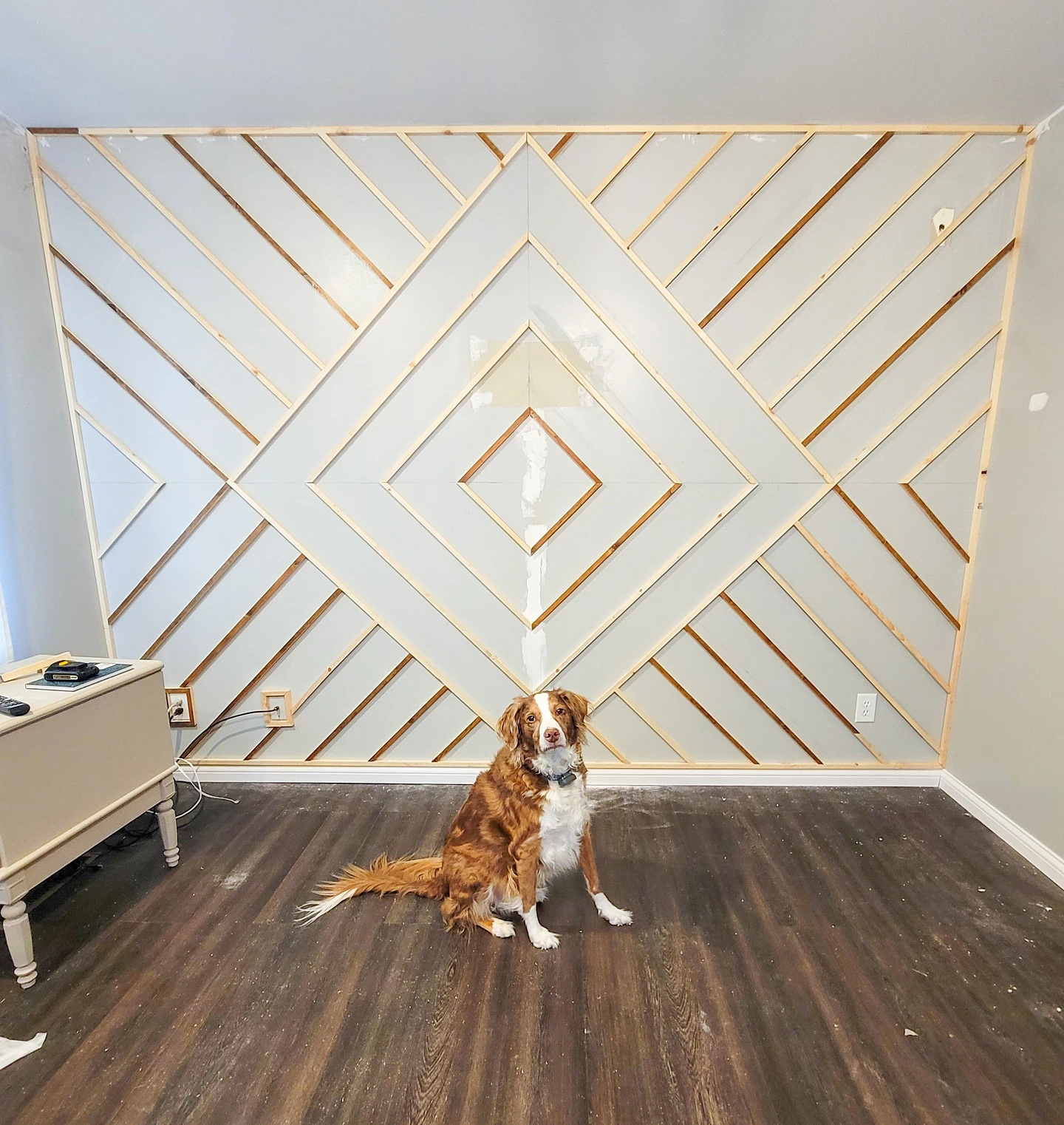 Diamond Accent Wall - Cedar Hill Builder