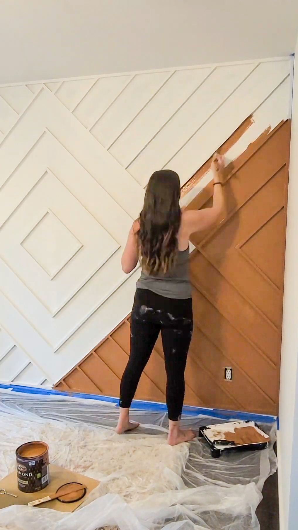 Diamond Accent Wall - Cedar Hill Builder