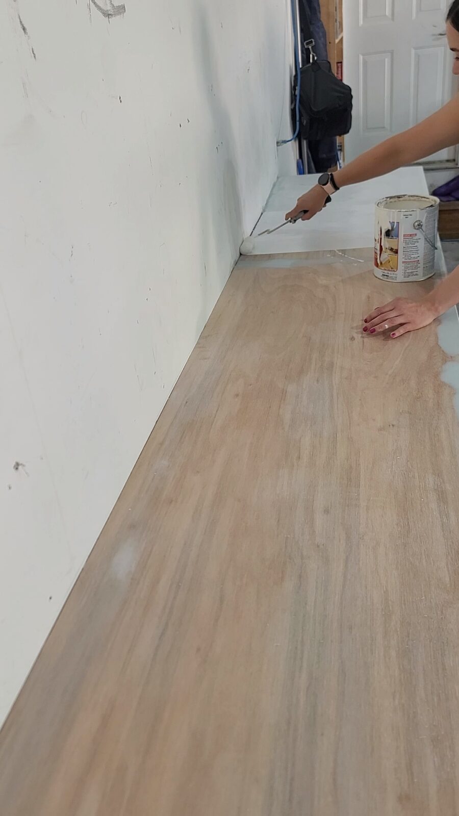 Faux Wood Countertops with just Paint! - Cedar Hill Builder