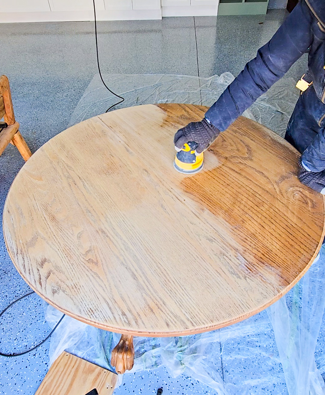 Dining Room Table Makeover - Cedar Hill Builder