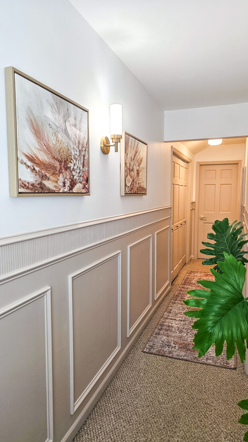 Hallway Trim Update - Cedar Hill Builder