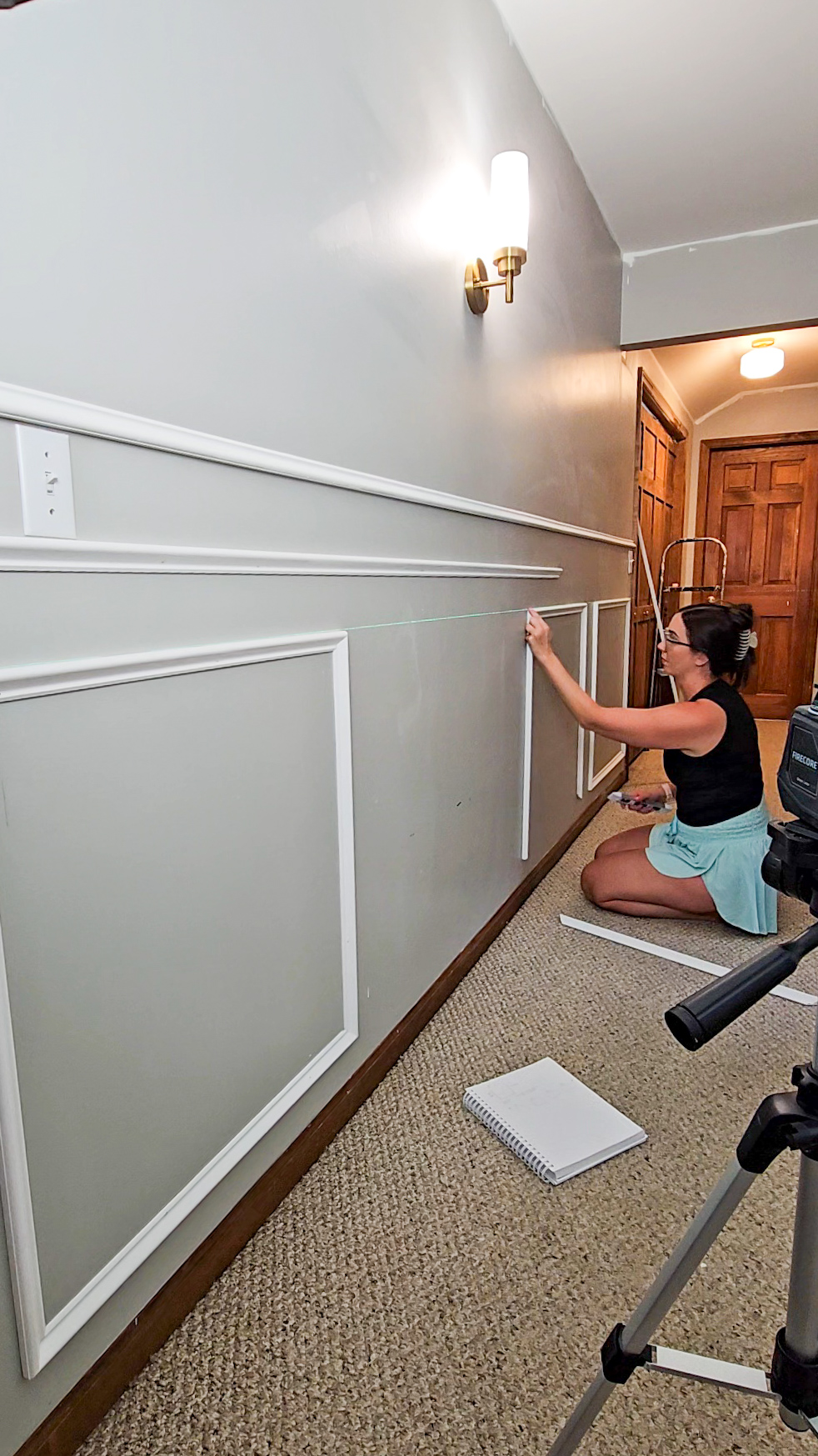 Hallway Trim Update - Cedar Hill Builder
