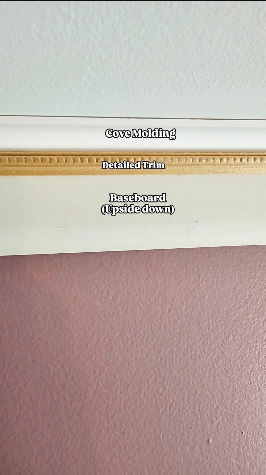 "Faux" Crown Molding - Cedar Hill Builder